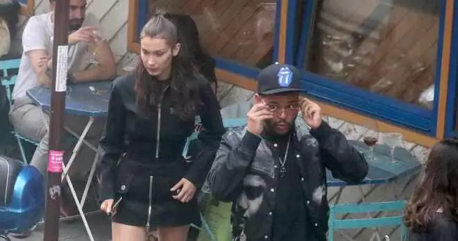 Modelo bella hadid e cantor a semana novamente torceu o romance