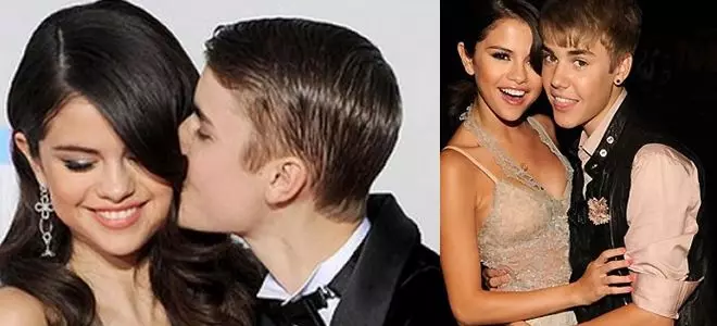 Selena Gomez en Justin Bieber