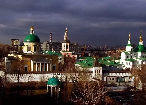 Daniov monastery ni Ilu Moscow