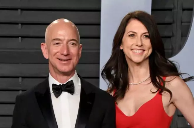 Jeff i Mackenzie Bezos