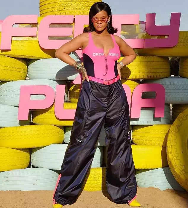 Rihanna auf dem Fentententyxpuma.