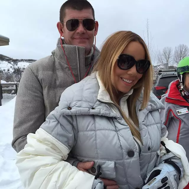 James Packer och Mariya Carey i Aspen