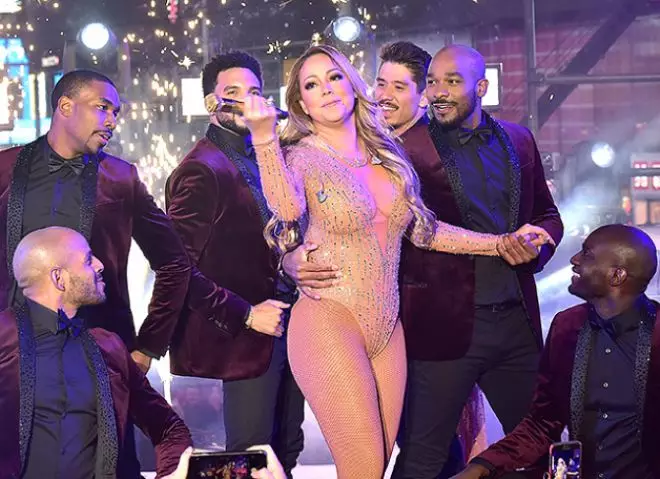 Mariah Carey em seu show-ballet