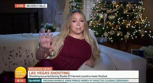 Mariah Carey er intervjuet