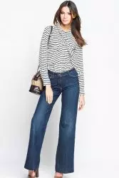 Flared jeans