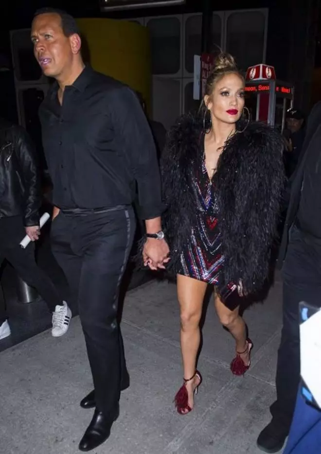 Jennifer Lopez med Rodriguez Groom