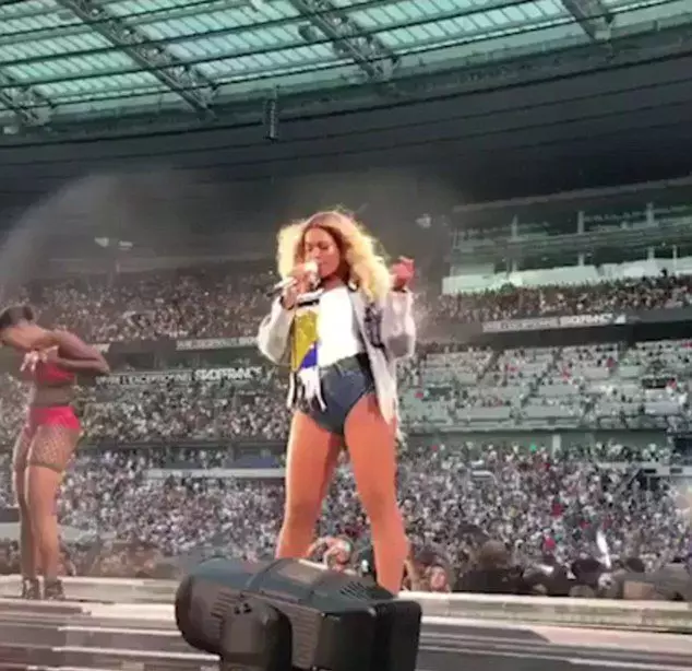 Shaw Beyonce w Paryżu