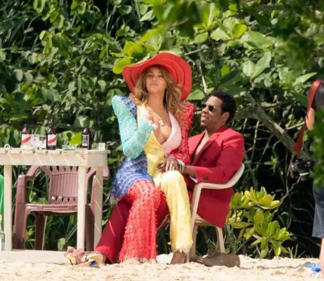 Beyonce ja Ja Zi Photoshoot Jamaica