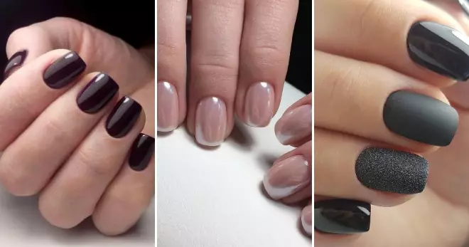 Manicura monofónica - ideas de 2018 para uñas cortas y largas