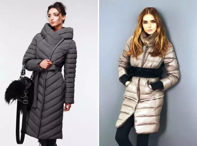 मादी कोट खाली जाकीट - 201 9, फर, quilted, संयुक्त, कंबल, ओवरिस, कोकून, hooded, लेदर सह 18982_14