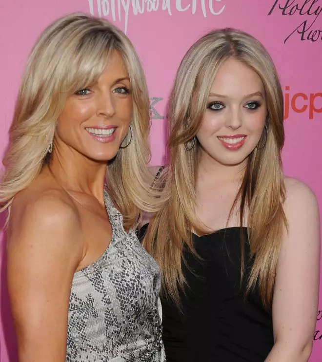 Tiffany Trump med mor