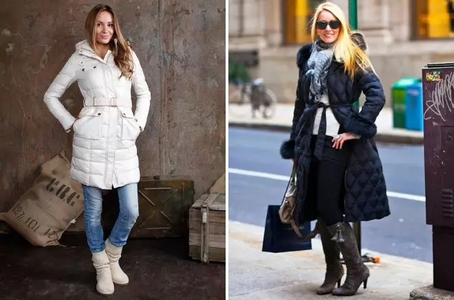 Stylish Women's Winter Long Jackets - Lower Knee, Hooded, Fur, Singry Training, Dry 19137_13