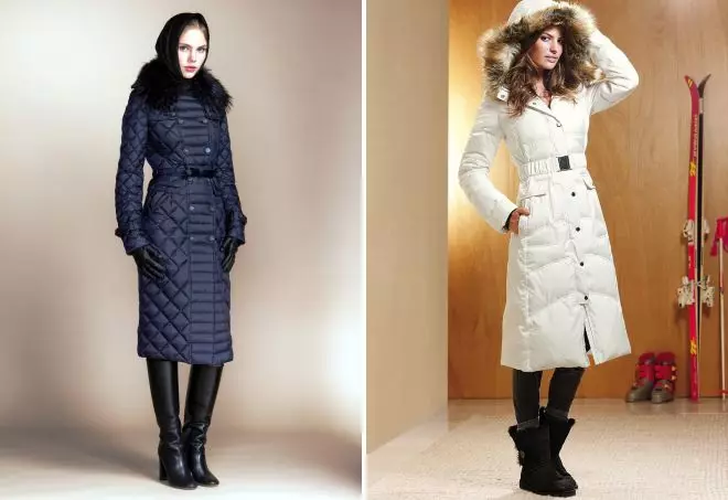 Stylish Women's Winter Long Jackets - Lower Knee, Hooded, Fur, Singry Training, Dry 19137_14