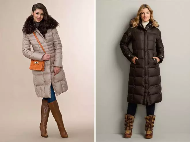 Stylish Women's Winter Long Jackets - Lower Knee, Hooded, Fur, Singry Training, Dry 19137_15