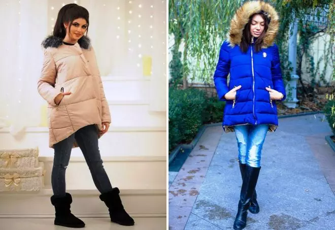 Stylish Women's Winter Long Jackets - Lower Knee, Hooded, Fur, Singry Training, Dry 19137_8