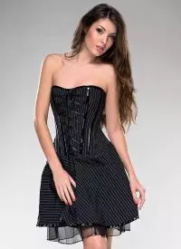 Cortish dresses na may corset 1.