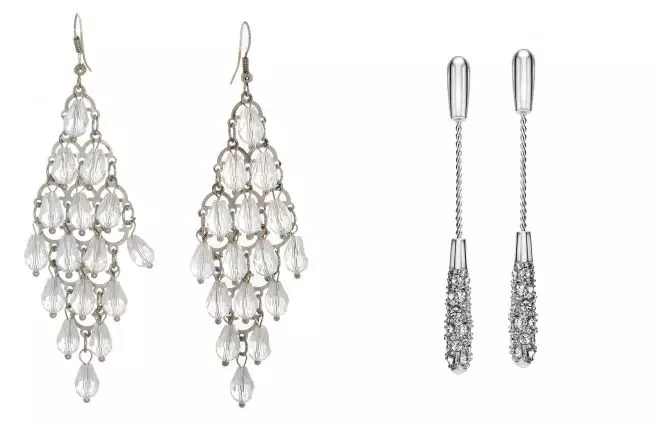 فیشني Swarovski ګوشوارې - ګولډن، سپینو زرو، Puses، مجنووووووووووووووووووووووووو، (carnation)، ته وسپاره، Rhinestone 20657_20