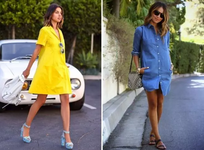 Vestidos de moda verano 2019 - Para todos los días, punto, denim, estuche, camisa, largo, corto, noche, cóctel, boda, para completar 20787_13