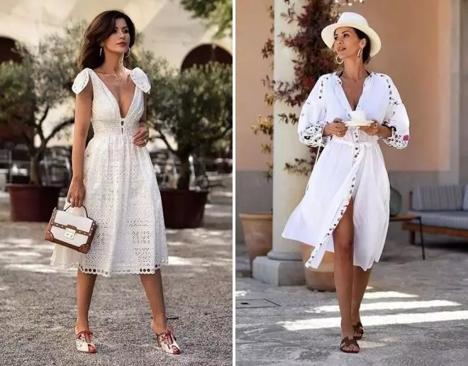 Ilbiesi tal-moda Is-sajf 2019 - Għal kull jum, innittjat, denim, każ, qmis, twil, qasir, filgħaxija, cocktail, tieġ, għal komplut 20787_6