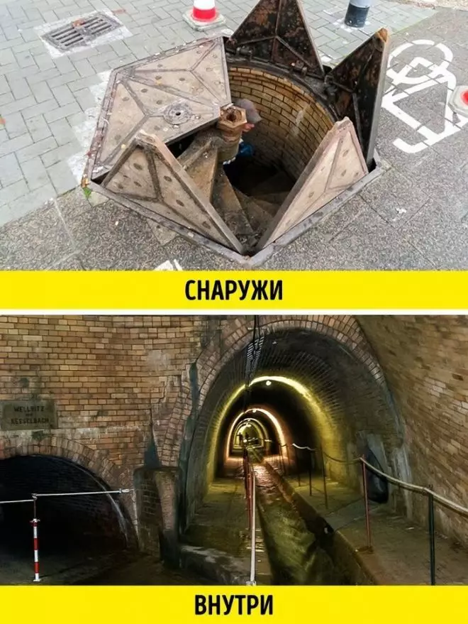 12. Sewer stch ndi chivindikiro chachilendo