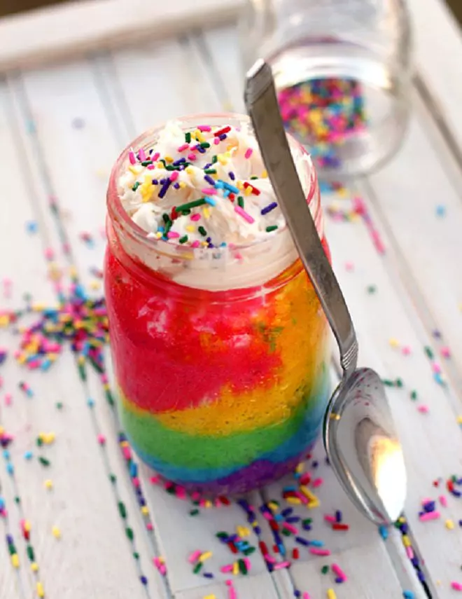 Rainbow Dessert