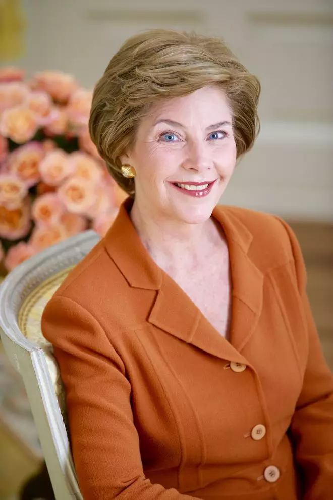 Laura Bush.