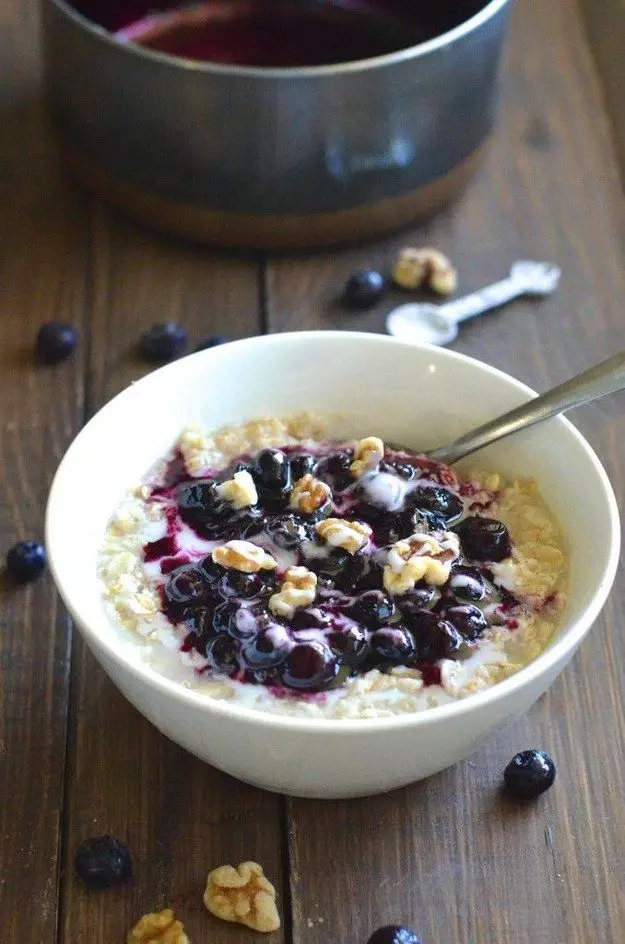 Bie blueberry kanthi oatmeal 1