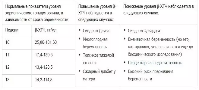 Ntsuam xyuas 1 lub hlis (kuaj thawj zaug thaum cev xeeb tub) - nws yog dab tsi? 23532_6