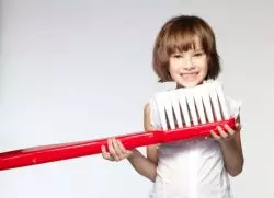 Raspall de dents per a nens
