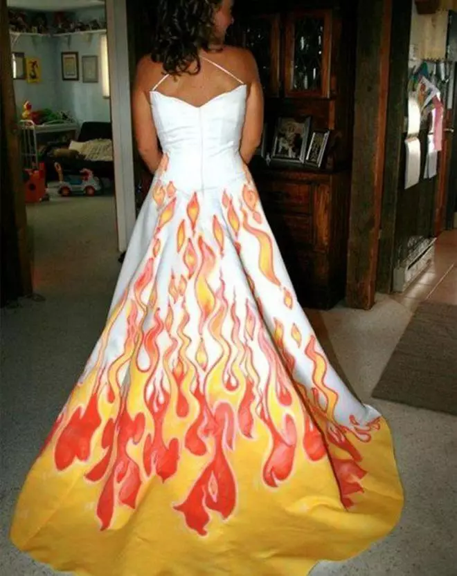 這個新娘一般都是火