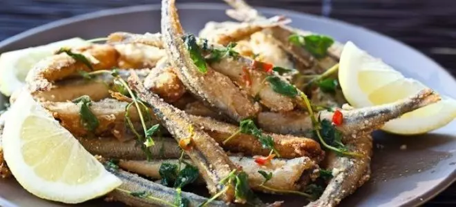 Awọn n ṣe awopọ ẹja - sestated mintai, irin-ajo ti o ni ibeere, stikenne lati mackerel, marinated kinnushka ati awọn ilana miiran 26434_15