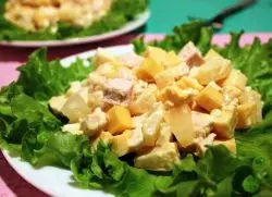 Resep Salad Ayam Gampang lan enak