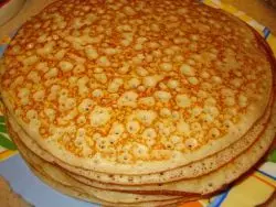 Хамир барои pancakes