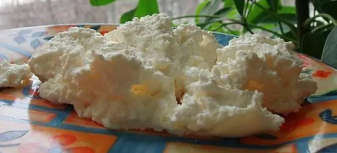 Cottage Cheese από το Κεφίρ στην καταψύκτη