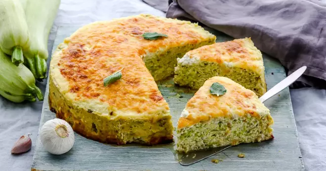 Zabachkov Casserole - Mellores receitas saborosos pratos de verán