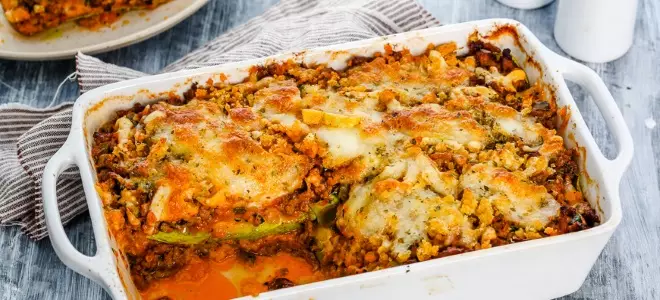 Casserole ó kabachkov