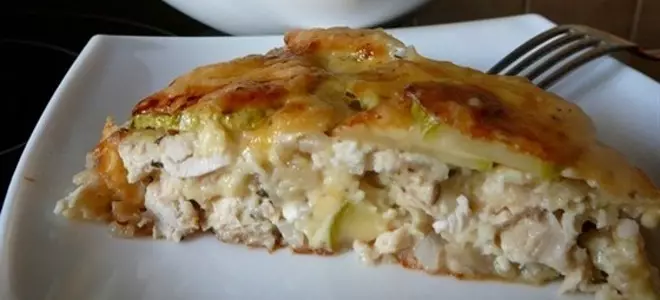 Casserole út Kabachkov