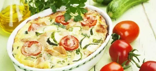 Casserole lati kabachkov