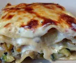 Rețetă de legume Lasagna