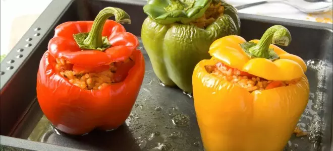 stuffed peppers without meat