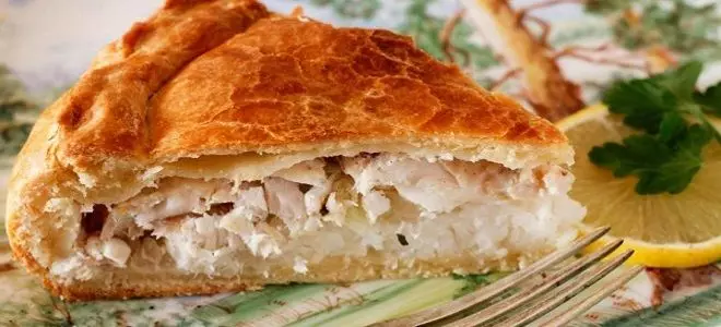 Pie de pescado - recetas con levadura y sin cerveza y otras opciones para platos 27396_8