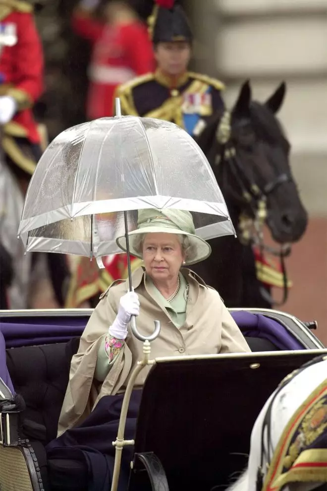 Parapluie d'argent