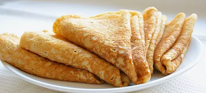 Jednoduché palacinky na predpis v kefir