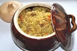 قازاندا Pilaf نى قانداق پىشۇرۇش