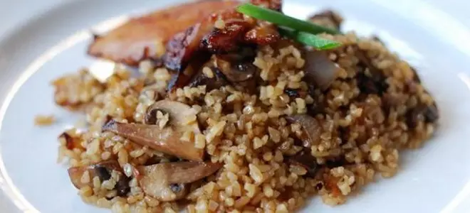 Bulgur - Quais são os cereais, como cozinhar, usar e prejudicar, receitas PLOV, sopa turca e outros pratos 28425_10