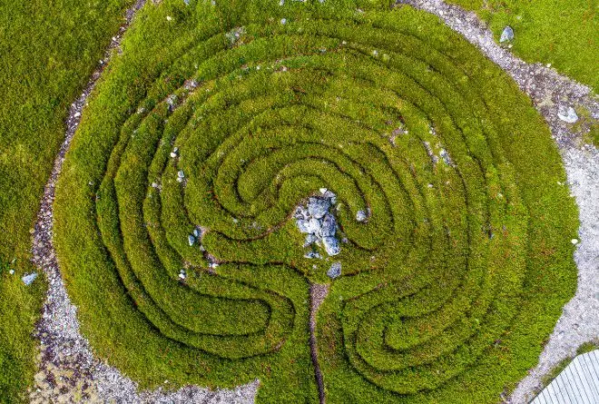 Solovetsky labyrinter.