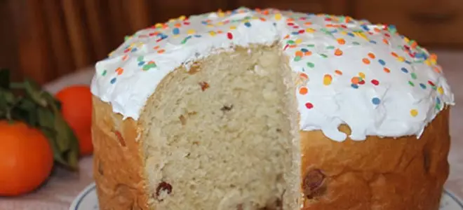 Kulich ni Culter ti o lọra - ohunelo ti o rọrun kan