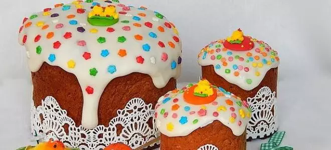 Ohunelo ti o rọrun Kulich