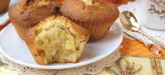 Muffin sulla panna acida - ricetta