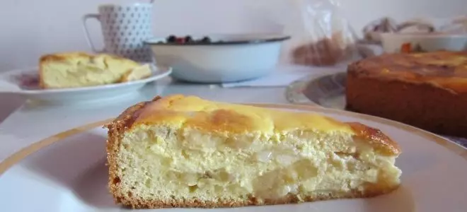 Curd-banane tarte